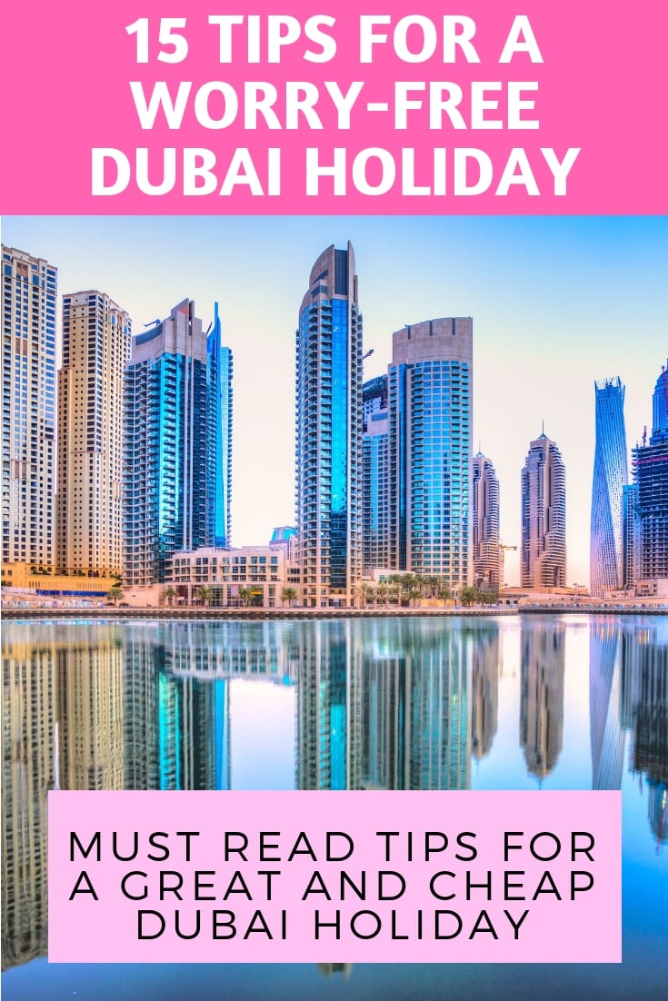 20 Important travel tips for Dubai in 2022!